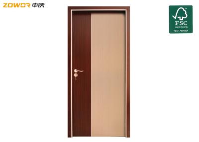 China Laminate Finish Right Handed Fir Wood Interior Doors - 35-65mm Thickness, 1900-2300mm Height, Custom Sizes Available for sale