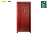 China Interior Single Hinged Wooden Door 35-65mm Thickness with 10-Year Warranty - LH/RH Open Options for sale