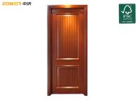 China Varnish Finished Particle Board Interior Door 38-65mm Thickness W900×H2050mm with ISO9001 FSC Certification for sale