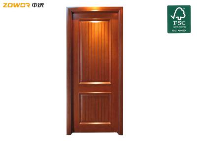 China Varnish Finished Particle Board Interior Door 38-65mm Thickness W900×H2050mm with ISO9001 FSC Certification for sale