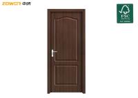 China 20Kg/M2 HDF Strip Oak Wooden Door 80x36 Inch with 1.75 Inch Thickness for Commercial Entrances for sale