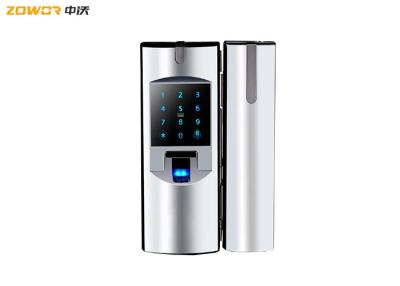 China Zinc Alloy Bluetooth Smart Door Lock D2120F with 200 Fingerprint Capacity for 40-110mm Doors for sale