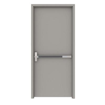 China Villa UL Panic Bar 1.5H Galvanized Steel Fire Exit Doors for sale