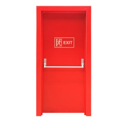 China Galvanized Honeycomb 180° Swing Fireproof Steel Door - 50mm Thick, 2200mm Max Size with Intertek Certification for sale
