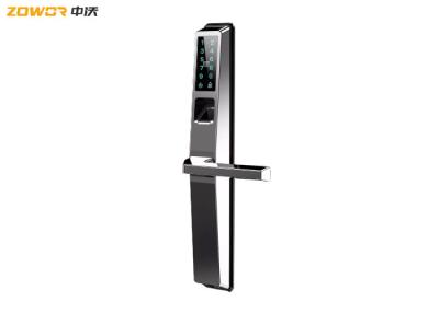 China 50μA Thick 40mm Fingerprint Digital Door Lock with 200 Fingerprint Capacity for Aluminum Alloy & Sliding Doors for sale
