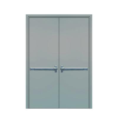 China Rust Proof Perlite Board 70mm Leaf Steel Exit Doors for sale