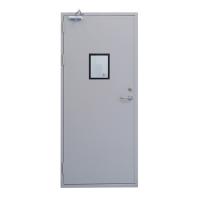 China 60min Hotel Swing Galvanized Steel Fire Exit Doors for sale