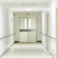 China 70mm Leaf Honeycomb Infilling UL Fireproof Steel Door for sale