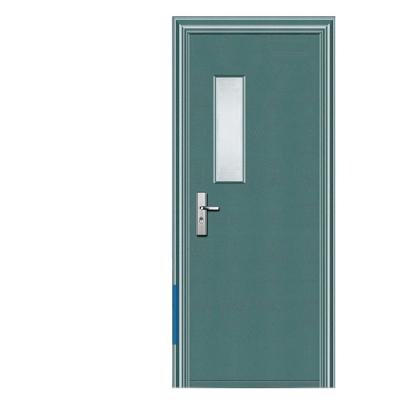 China Metal Security Single Leaf UL 1.5H Fire Rated Door for school hotel apartment for sale