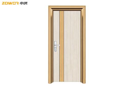 China Residential Acoustic Steel Bedroom Door FSC Interior Room Door for sale