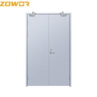 China 90min Fire Shutter Door ANSI Galvanized  Fire Rated Steel Doors for sale