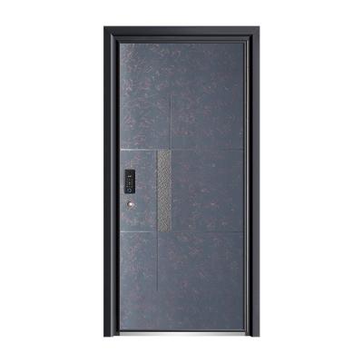 China Luxury Cast Aluminium Villa Armored Front Door With Pick - Proof Design for sale
