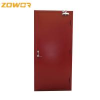 China commercial 1.5 Hour Fire Rated Steel Door Push And Pull Open for sale