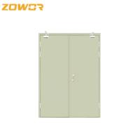 China Safety Fireproof Sound Insulation Emergency Exit Fire-rated Security Door for sale