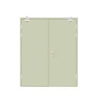 China Galvanized Steel Material UL Listed Fire Door 90 Min Prime Paint for sale