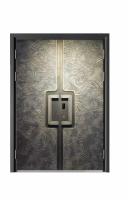 China fireproof Metal Front Entry Doors Design For Home Gate for sale
