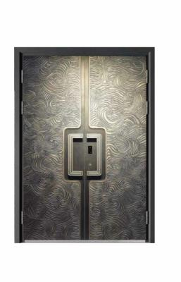 China fireproof Metal Front Entry Doors Design For Home Gate for sale