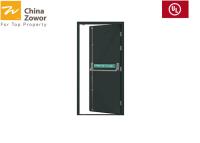 China Steel 90Min Panic Bar FD30 Frameless Fire Rated Doors for sale