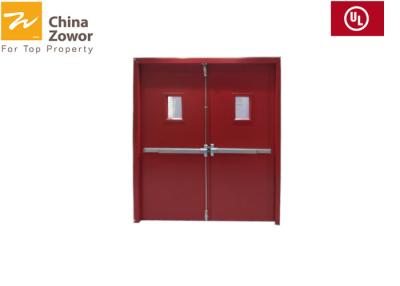China 43mm Honeycomb Swing Fire Rated Door - 90 Minute UL Certified with 1.0mm Steel Leaf and 1.5mm Frame for sale