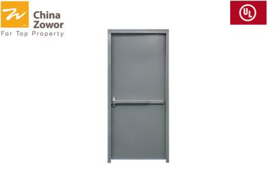 China UL Standard 90-Minute Fire Rated Steel Door with Vision Panel - 3'×7' & 4'×8' Sizes Available for sale