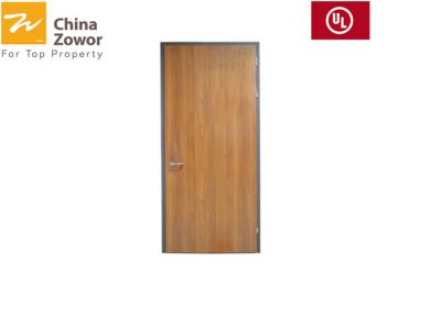 China 55mm Galvanized Steel Fire Door with 90-Minute Rating - 1200x2400mm Single or 2100x2400mm Double Swing Options for sale