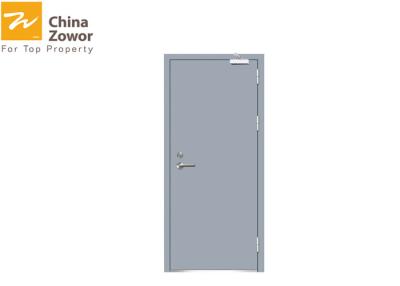 China RAL Color Steel Fire Rated Interior Doors Right / Left Handed Open Size 48'' X 96'' for sale