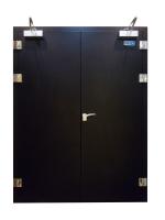 China Steel BS Fire Rated Door 45-72mm Thickness with 180-Minute UL/BS Certification for Public Buildings for sale