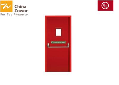 China FD30 Fire Door 30-Minute Rated with 40mm Galvanized Steel Construction and 90mm Frame Depth for sale