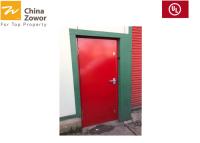 China Single Swing Right Handed Commercial Fire Doors Galvanized Steel Material for sale