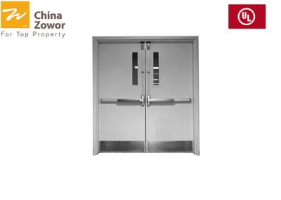 China Light Grey Fire Safety Single Door For Emergency Exit/ BS Certified/ 2 Hours Fire Rating for sale
