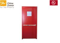 China 30/60/90 Minute Galvanized Steel Fire Safety Door - 0.8mm Steel Sheet with 55mm Thickness for Residential Use for sale