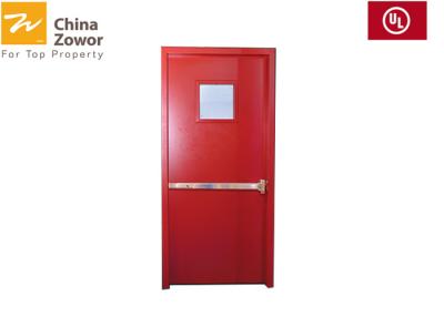 China 30/60/90 Minute Galvanized Steel Fire Safety Door - 0.8mm Steel Sheet with 55mm Thickness for Residential Use for sale
