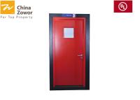 China 30/60/90 Minute Galvanized Steel Fire Safety Door - 0.8mm Steel Sheet with 55mm Thickness for Residential Use for sale