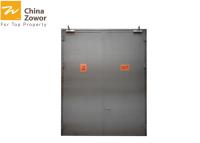 China 55 mm Thick Steel Insulated Fire Rated Door For Electrical Room，color choice available for sale