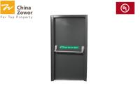 China Custom Made Gal. Steel Half Hour Fire Door With Fireproof Perlite Board / Frame Depth 90 mm for sale