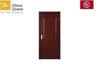 China BS Standard 1 Hour Fire Resistant Wooden Door - 45mm/52mm/55mm Thickness with BS476 Certification for sale