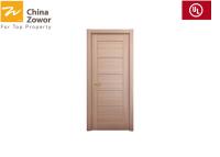 China BS Standard 90-Minute Fire Resistant Wooden Door with Oak Veneer - 45-55mm Thickness, 915x2134mm to 2400x2400mm Sizes for sale
