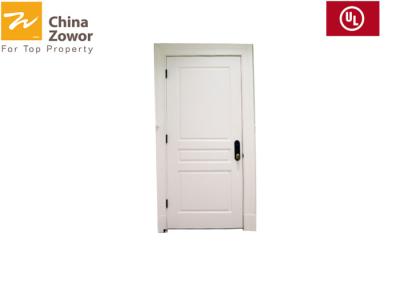 China Single Leaf Oak Wood Finish Soundproof 30 Minute Fire Rated Wood Doors 40mm Thickness 40dB Soundproof for Hotels for sale
