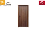 China White Fire Rated Wood Door with Steel Frame - 55mm Thickness, 90/60/30 Minute Fire Ratings, Custom Sizes for sale