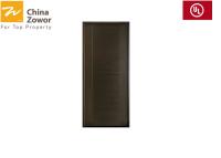 China BS476 Tested 3' x 7' White Maple Timber Fire Door with Steel Frame - 90 Minute Fire Rating, 52mm Thickness for sale