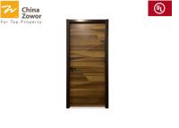 China 45mm Thick Solid Wood Internal Fire Door with Steel Frame - 30/60/90/180 Min Fire Rating - Custom RAL Colors for sale
