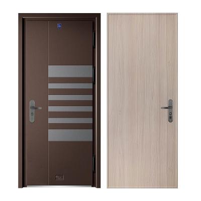 China Steel Modern Apartment Villa Entry Door Steel Door Made In China for sale
