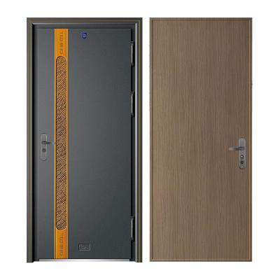 China 90mm Thick Steel Security Door with 13-Point Lock System for Villa Exterior Entry - Custom Sizes Available for sale