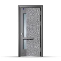 China Villa Exit Door Single Double Leaf Steel Security Door 2050×960mm 2050×860mm with CE Certification for sale