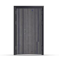 China Security Armored Stainless Steel Entrance Door 2100x900x120mm for Villa with Soundproofing and Custom Sizing for sale