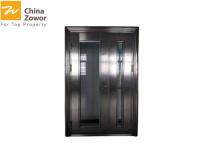 China Customized 1/1.5 Hours 304 Stainless Steel Fire Rated Door with Spy Glass - 0.8mm Leaf, 1.2mm Frame for sale