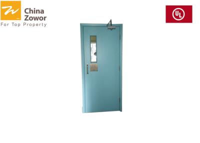 China ZOWOR UL Listed BS Standard Galvanized Steel Fire Door - 45-64mm Thickness, 1200x2400mm Size, 20-180 Minute Rating for sale