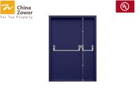 China 30/60/90 Minute Fire Rated Stainless Steel Fire Door - 2100x2300mm Max Size with 304/201 Steel Construction for sale
