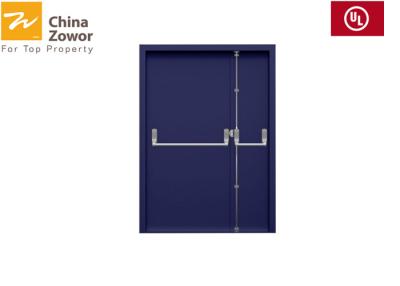 China 30/60/90 Minute Fire Rated Stainless Steel Fire Door - 2100x2300mm Max Size with 304/201 Steel Construction for sale