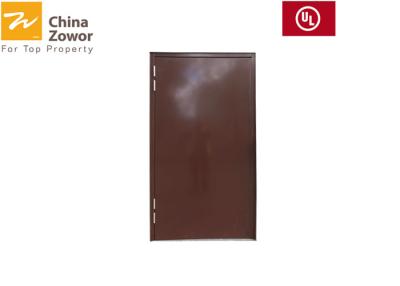 China 1.5 Hour Fire Rated Double Swing Stainless Steel Door with Vision Panel - 55mm Thickness 120mm Frame Depth for sale
